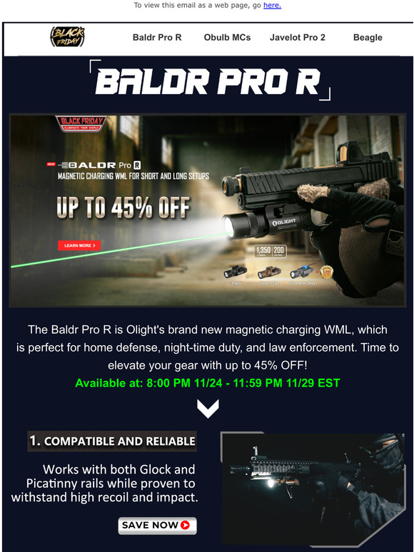 Olight: NEW WML & EDC ALERT! Up to 45% off! | Milled