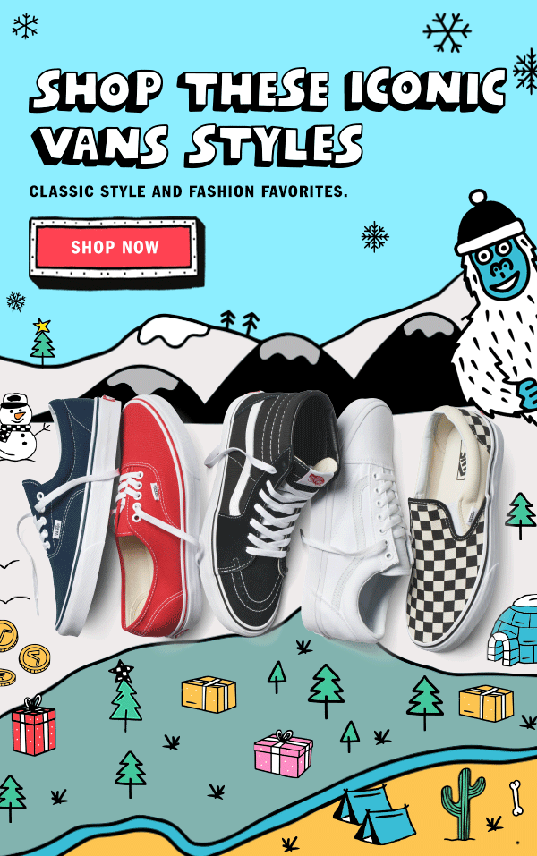 Vans: Iconic Vans Styles | Milled