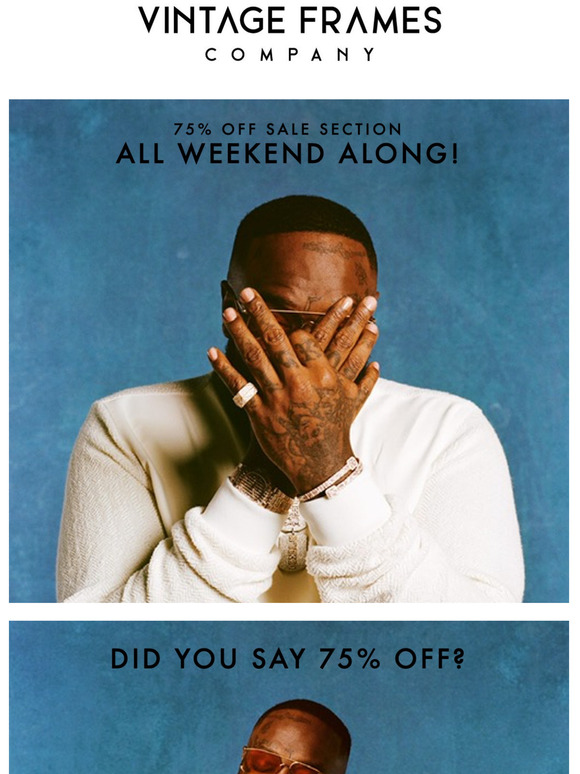 Vintage Frames Company: Did you say 75% off?! | Milled