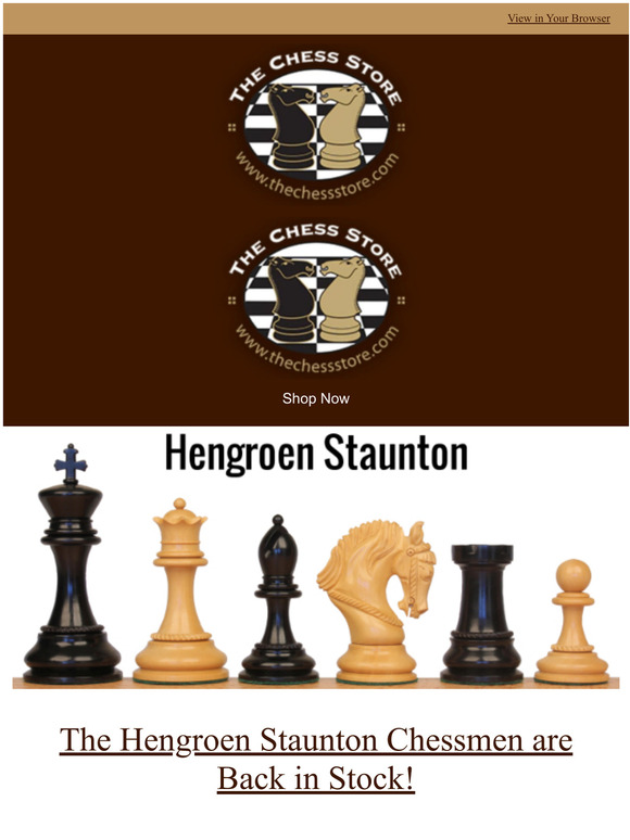 The Chess Store: A Special Chess Set is Back - the Hengroen Staunton ...
