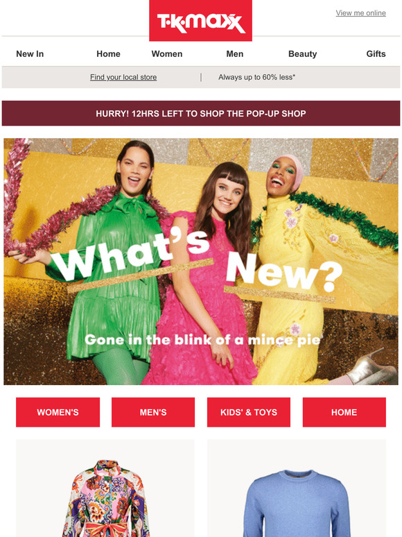 TK Maxx: QUICK! Nab NEW brands at TK now | Milled