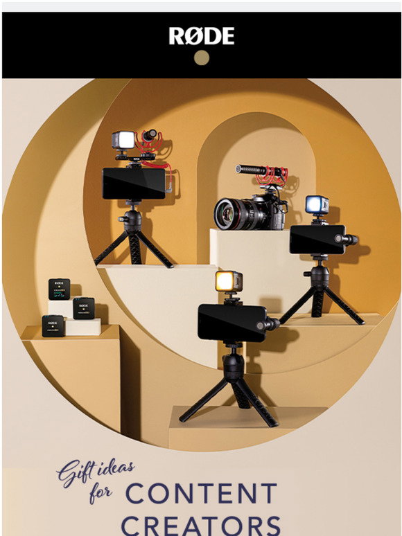 Rode: Amazing Holiday Gift Ideas for Content Creators | Milled