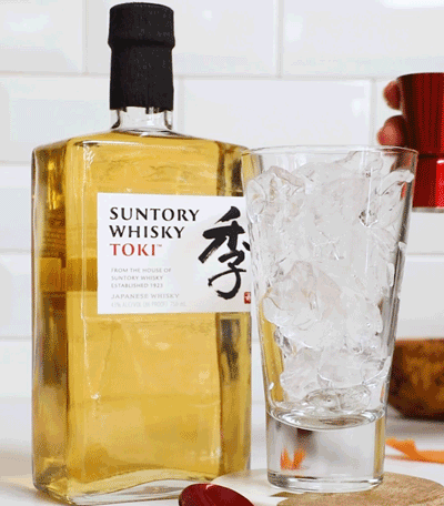 Drizly: Suntory Toki Japanese Whisky highball. Yesss. | Milled