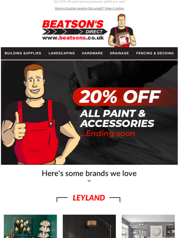 Beatsons Building Supplies: Our HUGE offers are ending soon | Milled