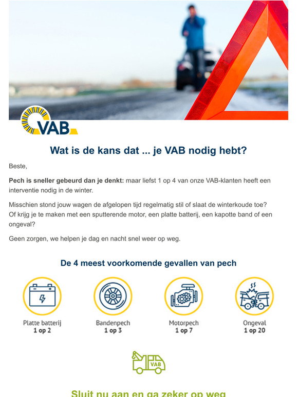 VAB: Wat is de kans dat ... je VAB nodig hebt? | Milled