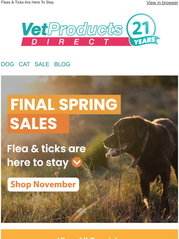 Vet Products Direct: Final 24HRS - Huge Bravecto And NexGard Sale! | Milled