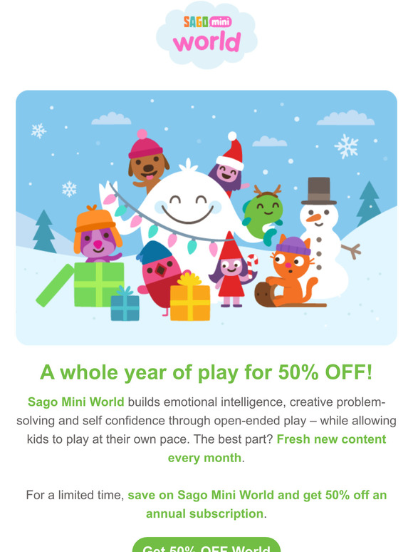 Sago Mini Box: Get 50% OFF Sago Mini World Ending soon! | Milled