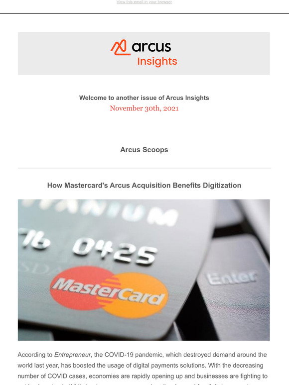 Arcus: How Mastercard's Arcus Acquisition Benefits Digitization | Milled