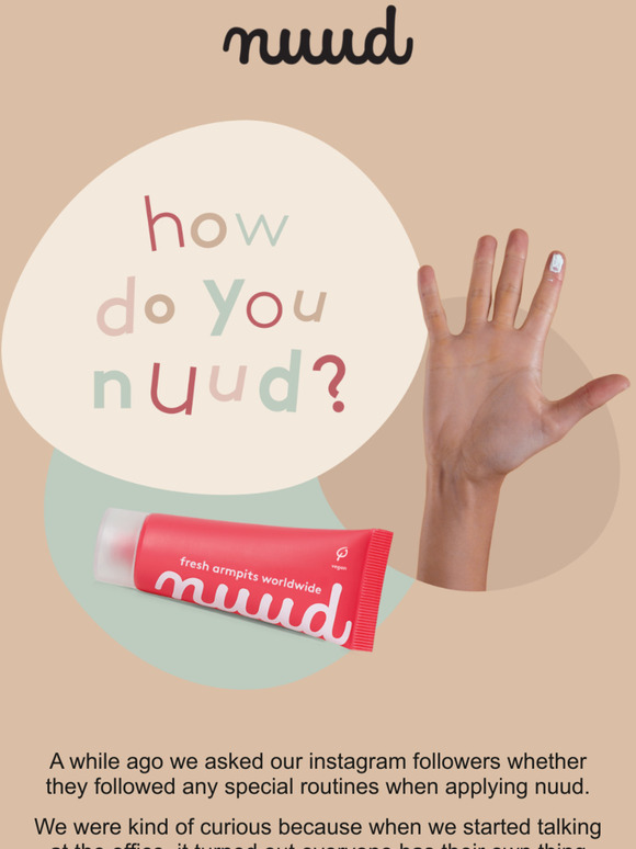 Nuud: How do you nuud? | Milled