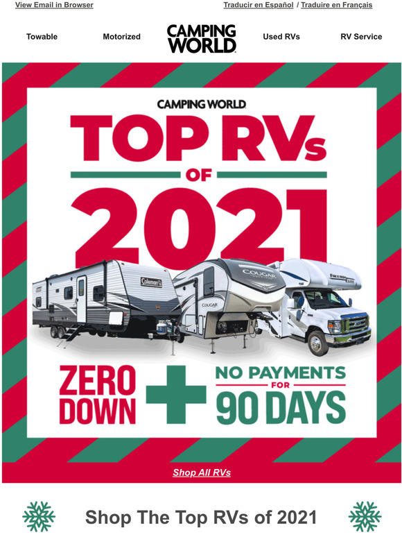 Camping World: The Votes Are In, Here Are The Top RVs Of 2021 | Milled