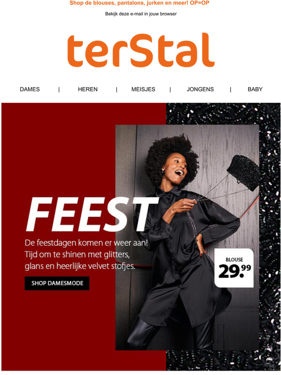 terStal: Dames opgelet! We hebben nieuwe feestelijke items! | Milled
