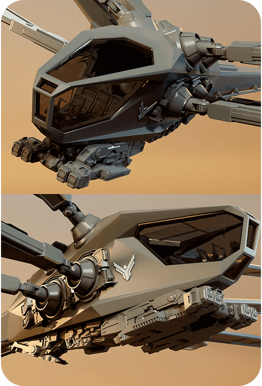 Gambody: Highly anticipated Dune's Ornithopter for 3D Printing is ...