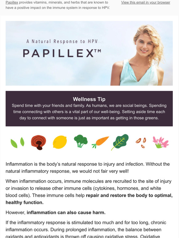 Papillex: Inflammation and HPV | Milled