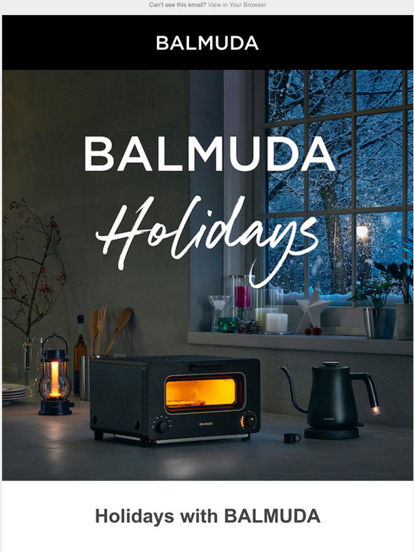 BALMUDA: Holidays : Give The Gift of BALMUDA | Milled