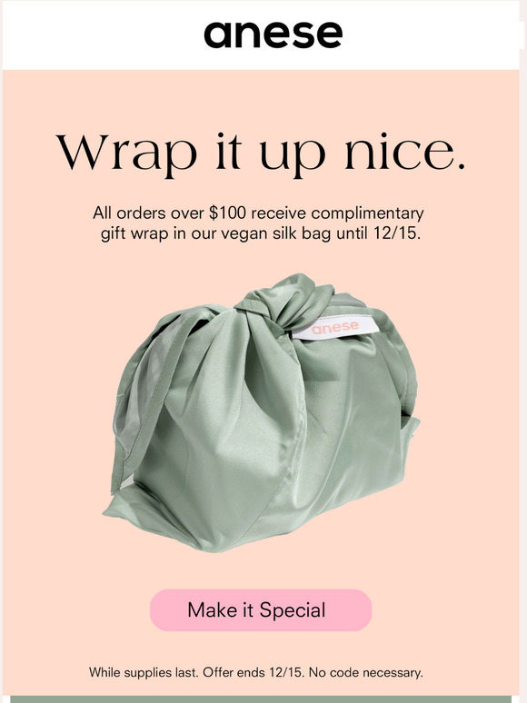 Anese: Now that's a wrap... | Milled