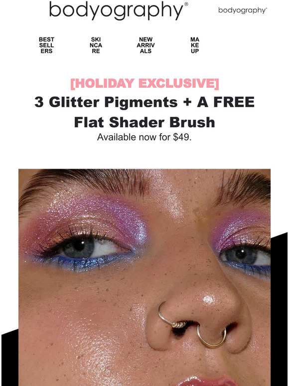 Bodyography: [Holiday Exclusive] Glitter Pigment Bundle! | Milled