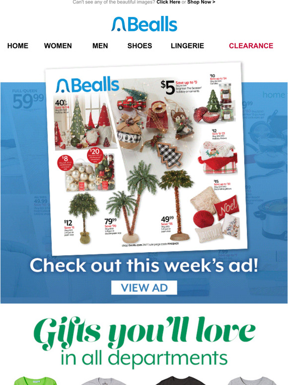 Bealls: New Ad. New Great Gift Ideas! | Milled