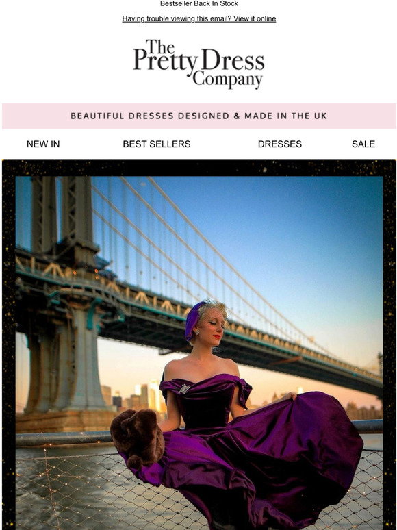 The Pretty Dress Company: Trending Tilly Velvet Prom Dress Limited ...