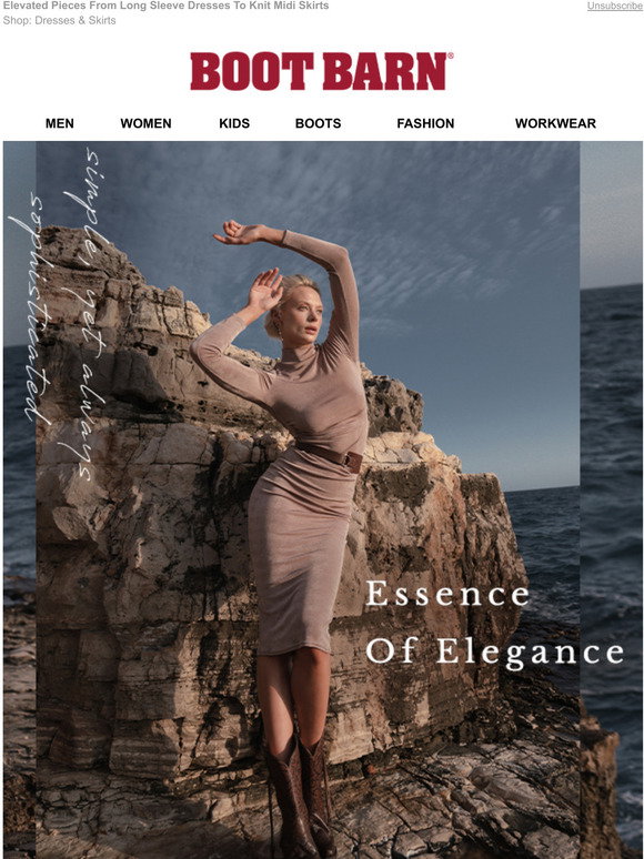 Boot Barn: Sleek Dresses & Skirts | Milled