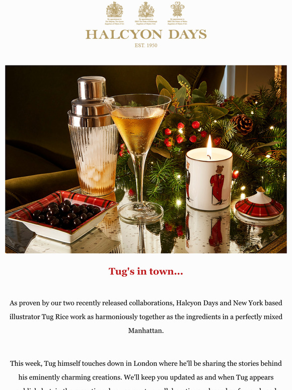 Halcyon Days: Tug Rice is Coming to Town | Milled