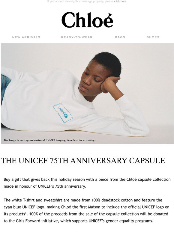 Chloé: The UNICEF 75th anniversary capsule collection | Milled