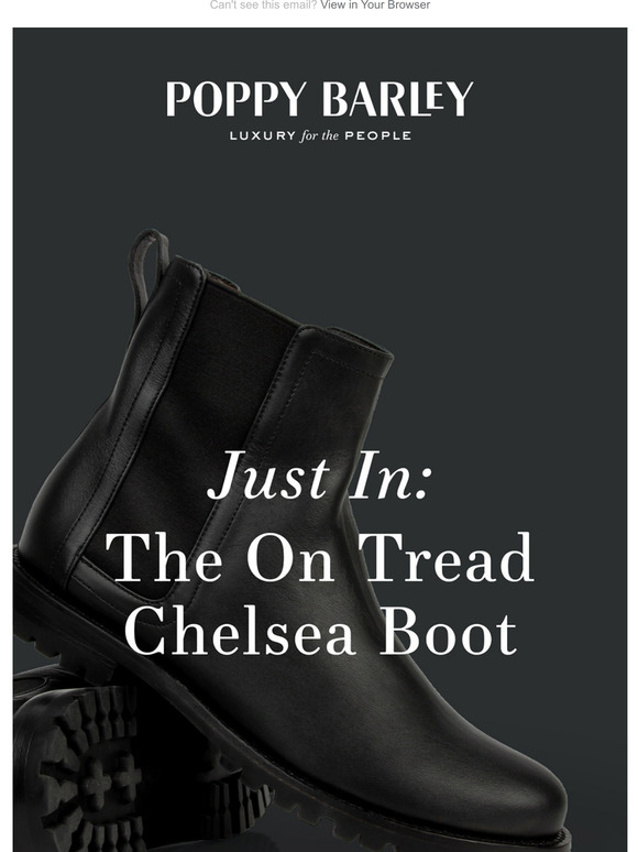 Poppy Barley: Theyre Here: Lug-Sole Chelsea Boots | Milled