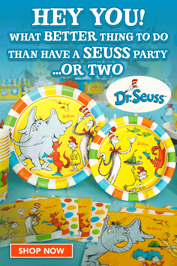 Birthday Express: In The Mood For A Rhyme? It's Dr. Seuss Party Time ...