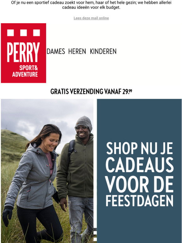 Perry Sport: Weet jij al welk cadeau je gaat geven ? | Milled