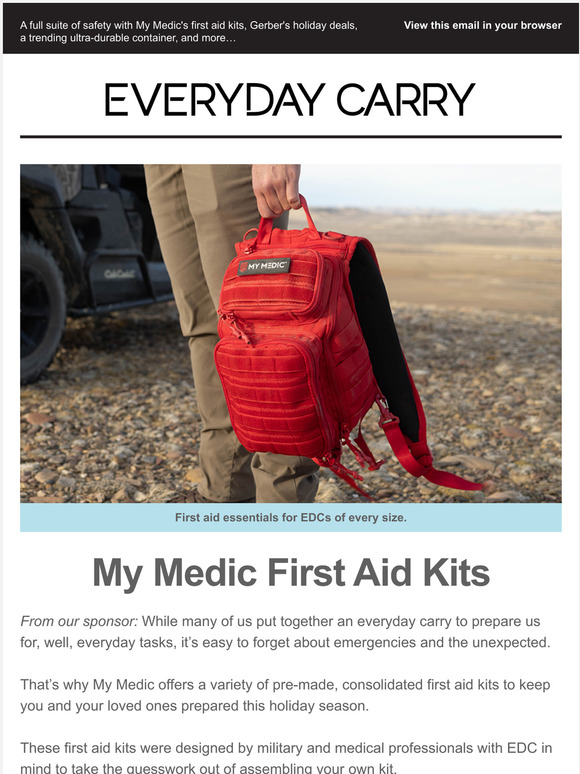 Everyday Carry: Stay Safe With These EDC First Aid Kits | Milled
