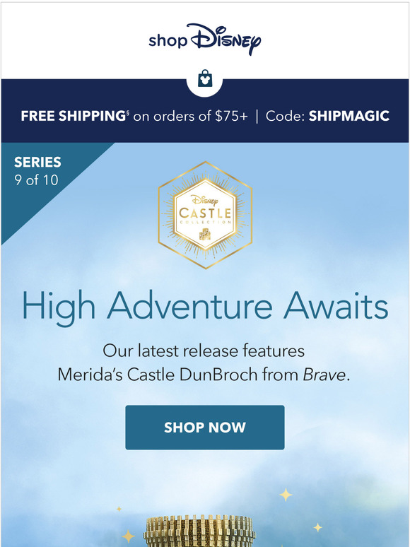 Disney Store: Merida Joins the Disney Castle Collection | Milled