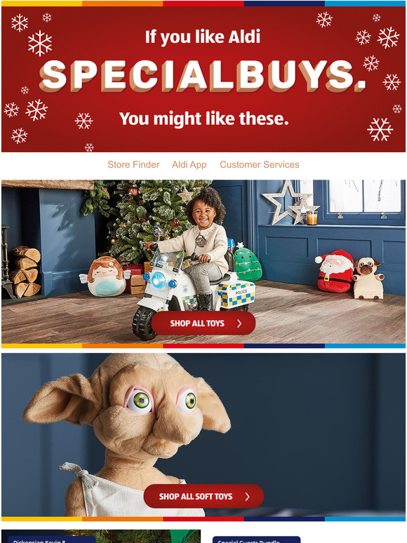 Aldi: See their faces light up this Christmas with our amazing toys ...