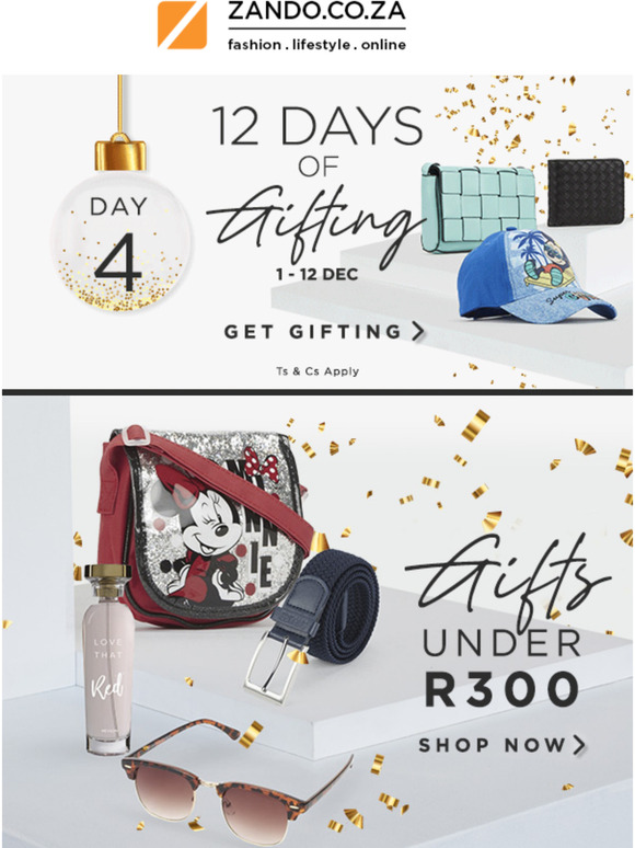Zando SA: Give the gift of fashion for under R300 | Milled