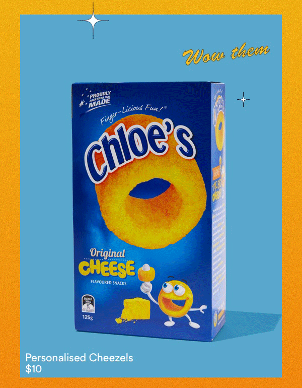 Typo: What?! Personalised CHEEZELS boxes! | Milled