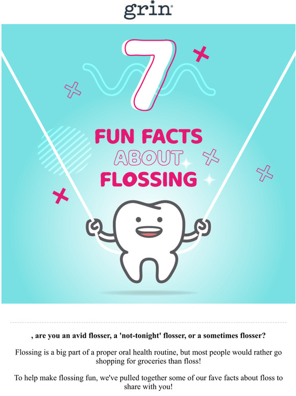 Grin Natural: 7 Fun Facts About Flossing! | Milled