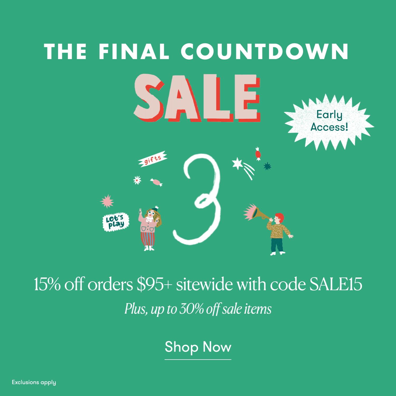 Maisonette: Early Access: The Final Countdown Sale | Milled