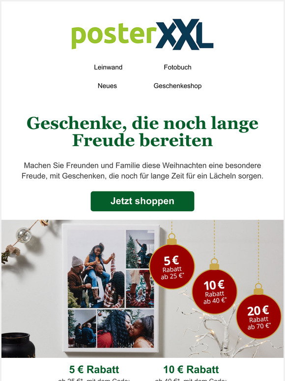 posterXXL: Ihre 20 Rabatt laufen morgen ab! | Milled