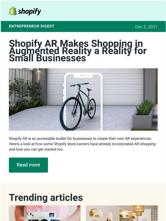 Shopify: Shopify AR Makes Shopping in Augmented Reality a Reality for ...