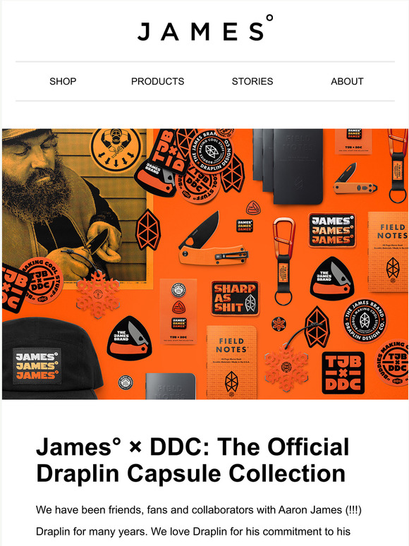 The James Brand: James x DDC: The Official Draplin Capsule Collection ...