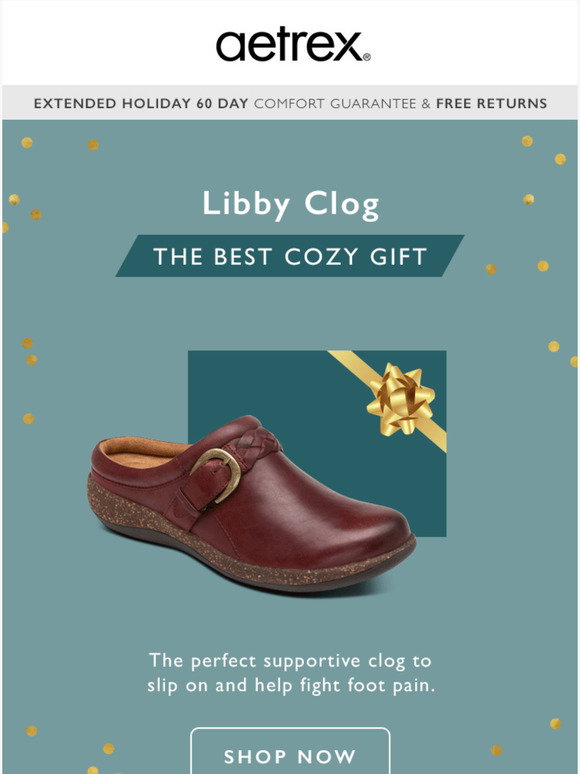 Aetrex: Our Cozy Clogs make GREAT Gifts! | Milled