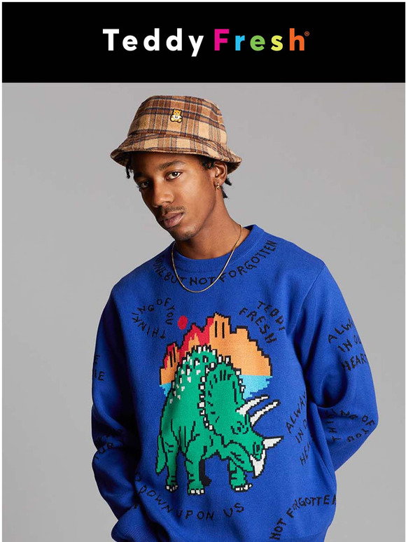 Teddy Fresh: Teddy Fresh "Gone But Not Forgotten" Sweater and Faux Fur ...