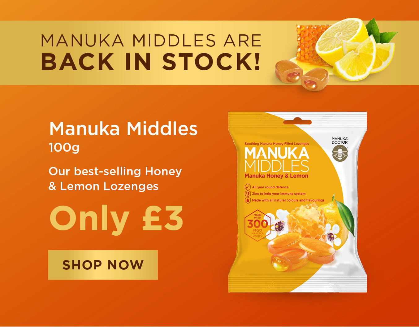 Manuka Doctor: Manuka Middles Back in Stock | Milled
