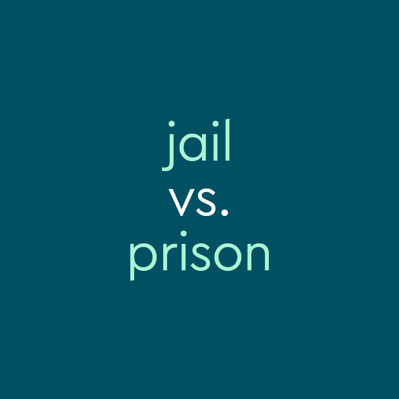 Dictionary.com: Jail Vs. Prison: What's the Difference? | Milled