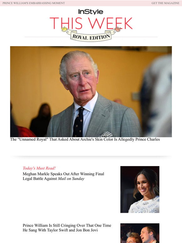 InStyle: Prince Charles was allegedly the royal asking about Archie's ...