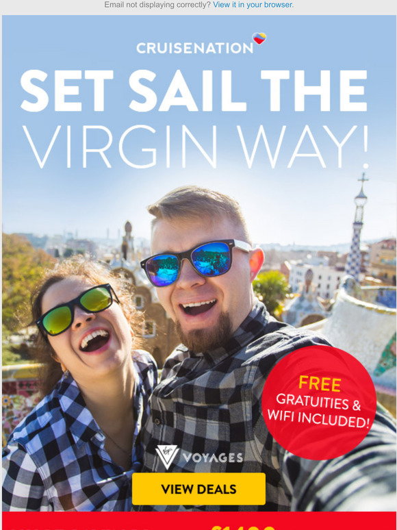 Cruise Nation: Set Sail the Virgin Way in 2022! | Milled