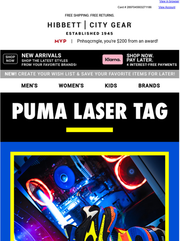 Hibbett Sports: Puma 'Laser Tag' Collection | Milled