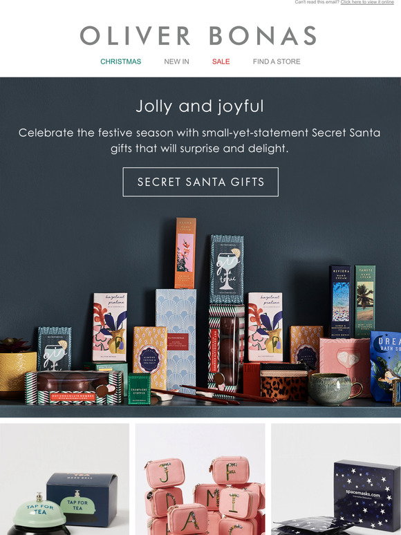 Oliver Bonas: Your guide to Secret Santa success | Milled