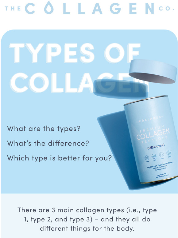 The Collagen Co.: Types of Collagen... What are they? | Milled