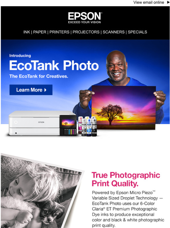 Epson: Introducing EcoTank Photo - The EcoTank for Creatives | Milled