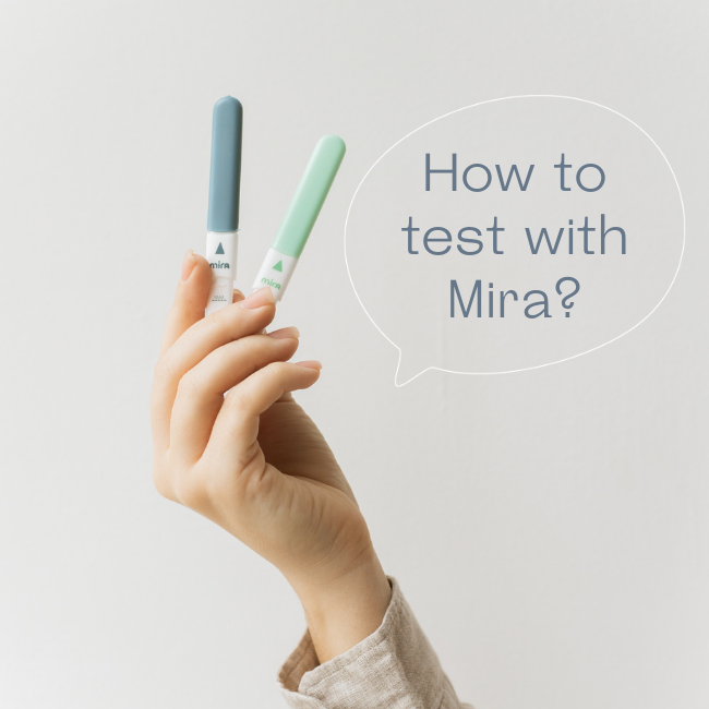 Mira Fertility: How to test with Mira | Milled