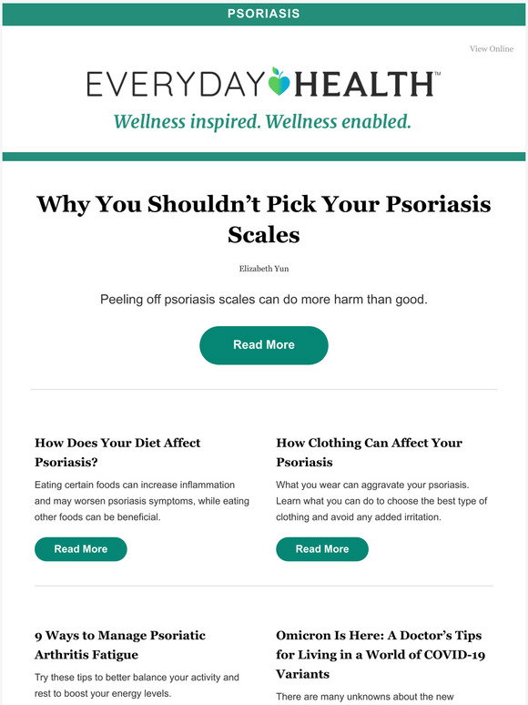 LIfescript: Why You Shouldnt Pick Your Psoriasis Scales | Milled